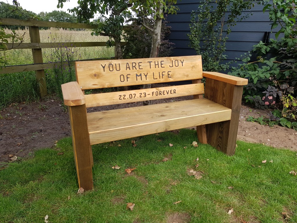 Armed Bench in Pine - Magnus Furniture | Handmade Affordable Benches